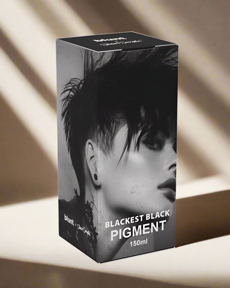 The BLACKEST BLACK Hair Dye – BLUNT
